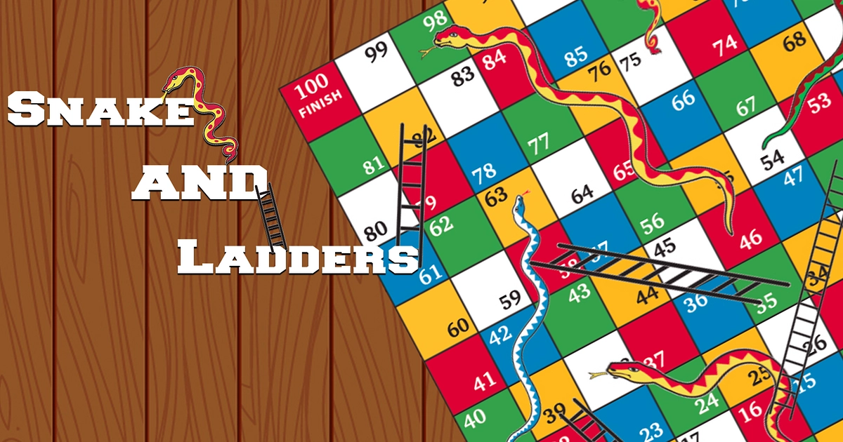 Snake and Ladders Game - Online Žaidimas | FunnyGames