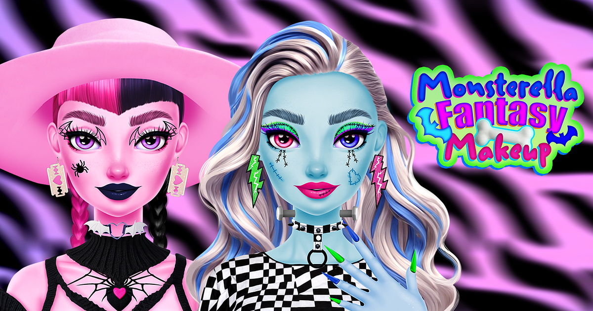 Monsterella Fantasy Makeup - Online Žaidimas | FunnyGames