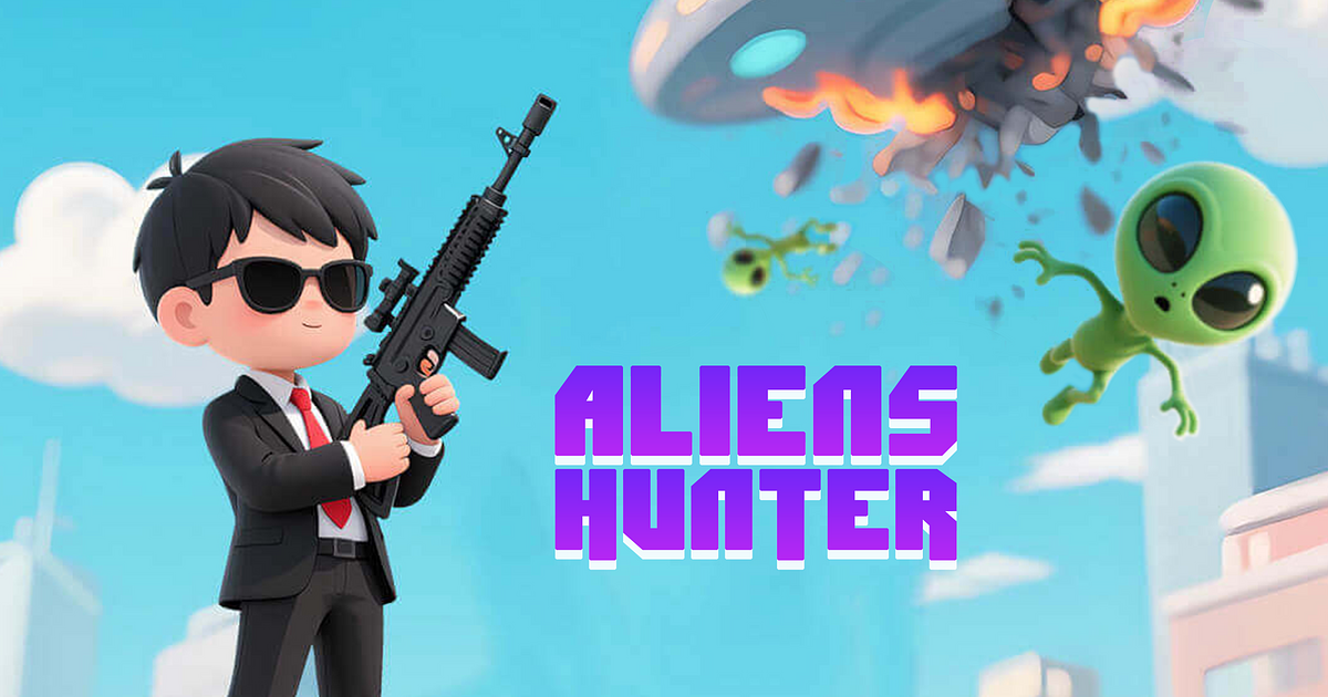 Aliens Hunter - Online Žaidimas | FunnyGames