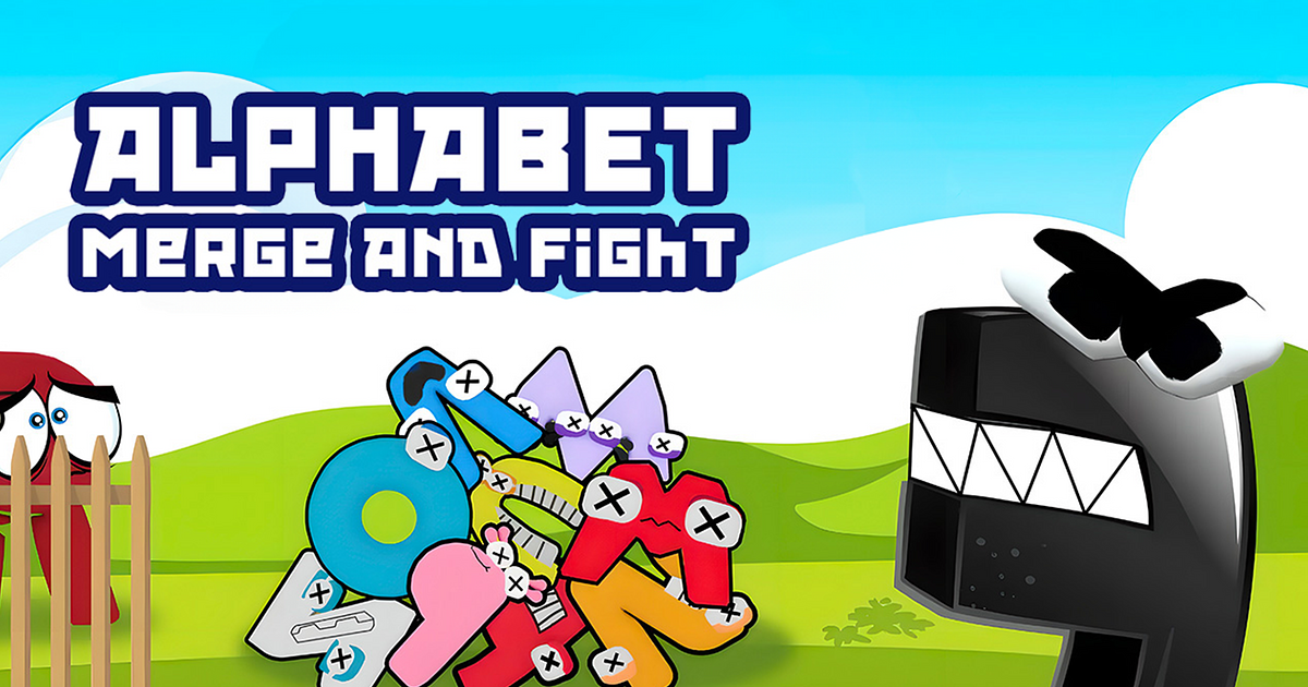 Alphabet Merge and Fight - Online Žaidimas | FunnyGames