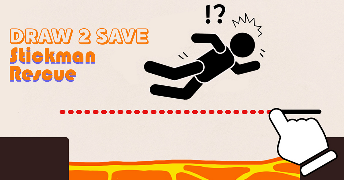 Draw 2 Save: Stickman Rescue - Online Žaidimas | FunnyGames