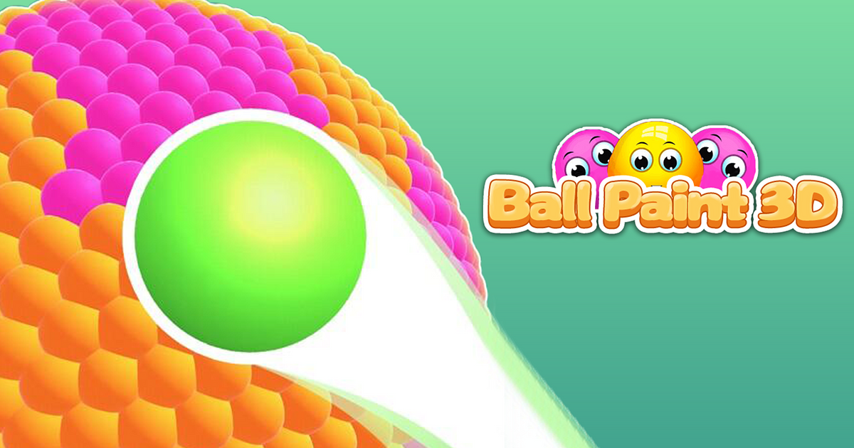 Ball Paint 3D - Online Žaidimas | FunnyGames