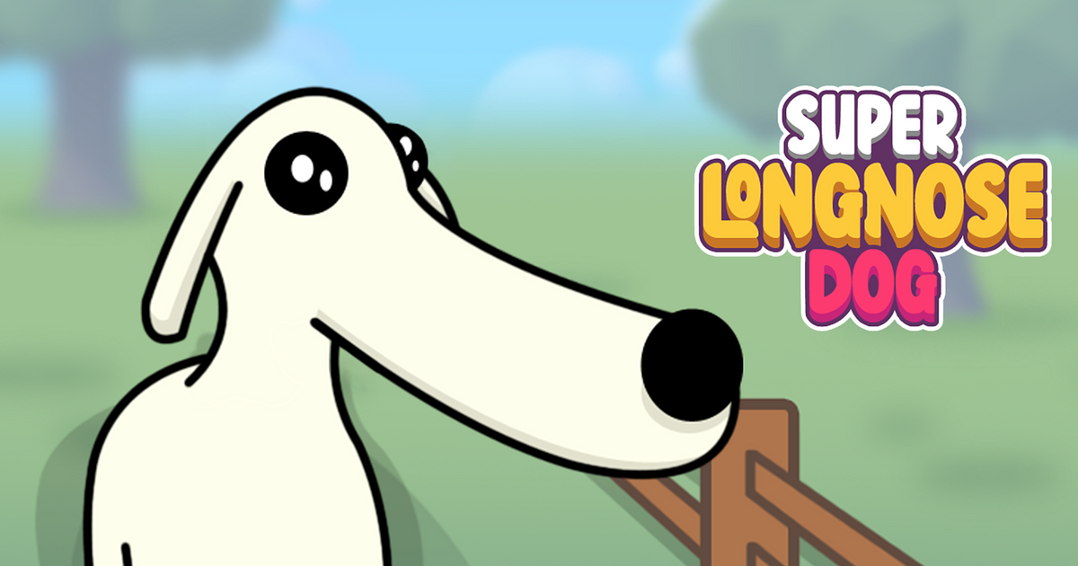 Super Long Nose Dog - Online Žaidimas | FunnyGames