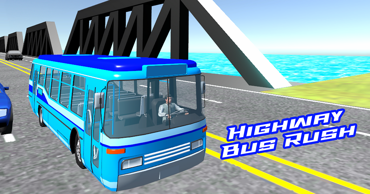 Highway Bus Rush - Online Žaidimas | FunnyGames