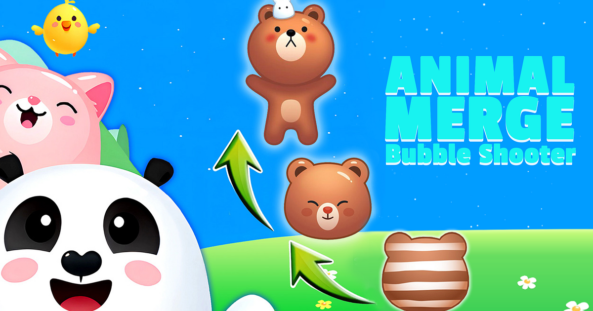 Animal Merge Bubble Shooter - Online Žaidimas | FunnyGames