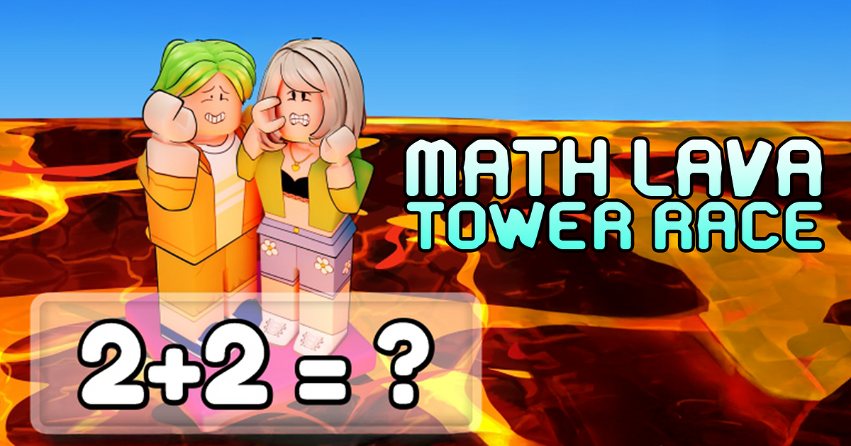 Math Lava: Tower Race - Online Žaidimas | FunnyGames