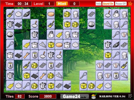 Mahjong Cook - Online Žaidimas | FunnyGames